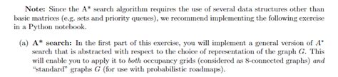 Solved Problem 1 Route Planning In Occupancy Grid Maps As