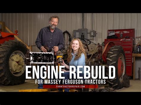 Free Video: Rebuilding Massey Ferguson Tractor Engines - Continental Gas Models from Dan Gingell ...