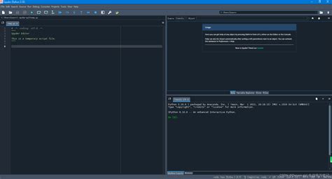【python学习】发现好用的Python版本的Rstudio之Spyder_spyder python-CSDN博客