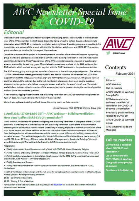 Aivc Air Infiltration And Ventilation Centre