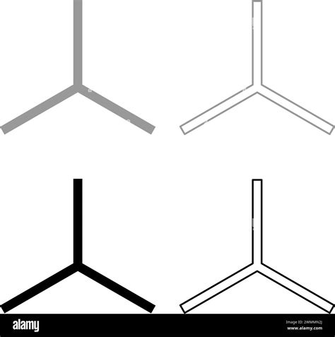 3d Axis Coordinate System Measurement Modeling Space Xyz Tridimensional Set Icon Grey Black
