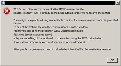 Java Wsdl Schema Type Is Experimental And Not Supported By Jaxb