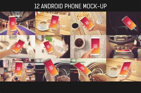 Fantastic Android Mockup PSD Templaes Mockuptree
