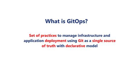 Next Level Devops Implementation With Gitops Ppt