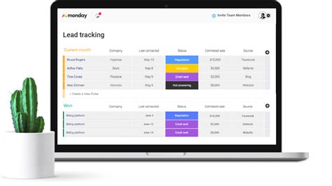 CRM Tool Track Leads And Manage Sales Easily In One Place Monday Com