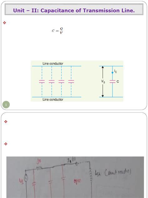 Unit 02 Capacitance Of Transmission Line Pdf Capacitance Electric Field