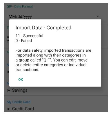 Importing QIF Into Bluecoins Bluecoins