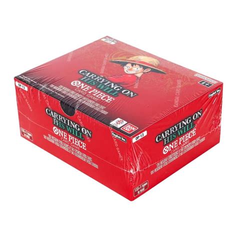 One Piece Tcg Carrying On His Will Booster Box Op 13 Progaming