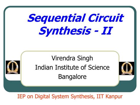 ppt sequential circuit synthesis ii powerpoint presentation free