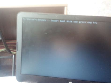 Insert boot disk and press any key Вэб шпаргалка для интернет предпринимателей