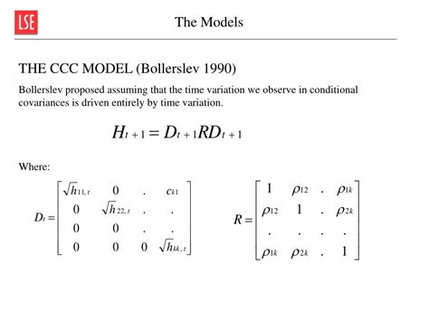 Ppt Multivariate Volatility Models Powerpoint Presentation Free Download Id 636162