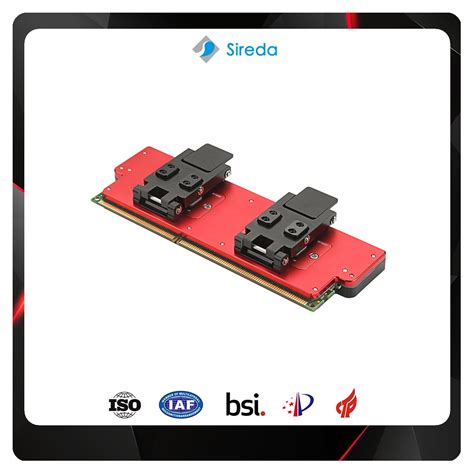 Gcr Contact Ddr4 X16 Bga96 Test Socket With Ic Guide Frame Bga Test