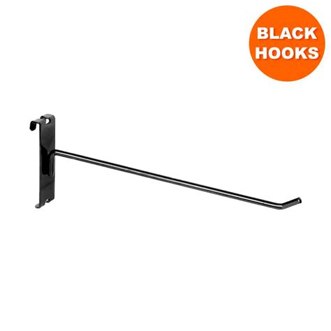 Reliable Black Gridwall Hooks Secure Display Hooks For Retail And Trade