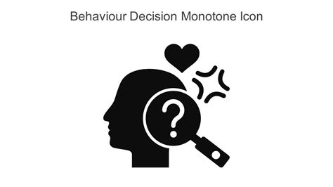Behaviour Decision Monotone Icon In Powerpoint Pptx Png And Editable Eps Format Ppt Powerpoint