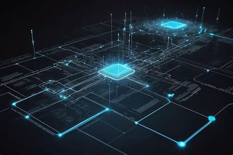 premium photo blue hues of connectivity exploring dynamic networks