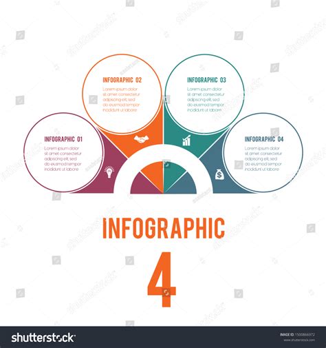 Elements Infographics Conceptual Cyclic Processes Possible Stock Vector Royalty Free