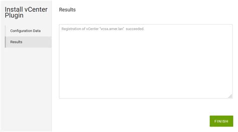 NVP VProxy VSphere Web Client Plugin Reports Successful Installation But Does Not Appear Dell US