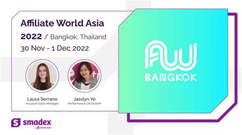 Jasslyn Ye On Linkedin Affiliateworldasia Smadex
