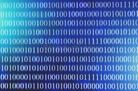 Binary Code Abstract Background Modern Technology Internet Communication And Network Data Stock