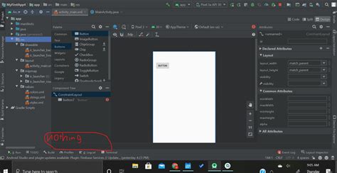 Android Studio Where Do I Find The Text View Of Activity Main Stack Overflow