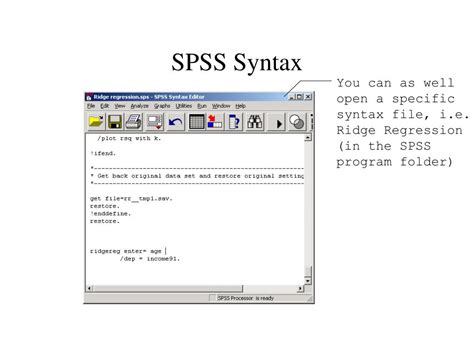 ppt using spss powerpoint presentation free download id 5293398