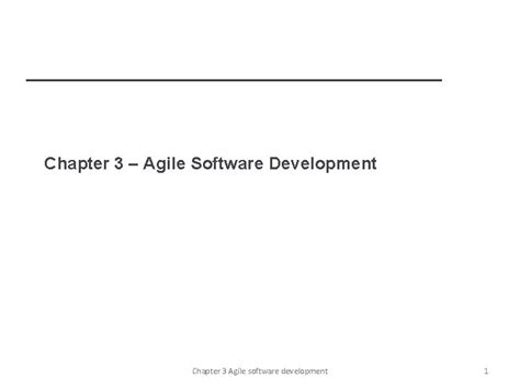 chapter 3 agile software development chapter 3 agile