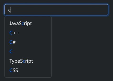 Customizable Autocomplete Plugin For Bootstrap 5 Css Script