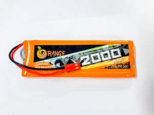 Buy Orange S Mah C Lipo Battery Pack Robu In