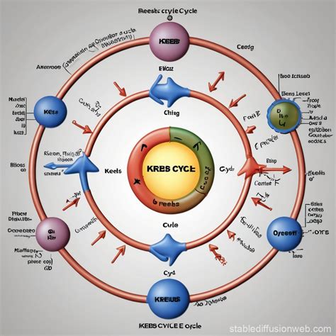 Visual Representation Of The Krebs Cycle Stable Diffusion Online