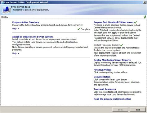 Lync 2010 Setup And Installation Msandbu Org