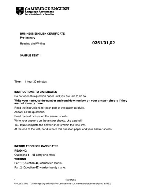 Bec P Reading And Writing Download Free Pdf Expense Books