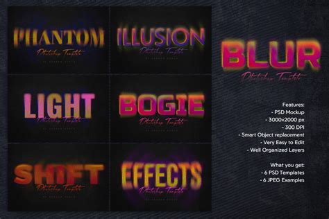 Gradient Blur Text Effect Filtergrade