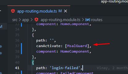 Initialization For MSAL Guarded Home Page Issue Vinusorout Msal Angular Dynamic