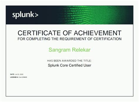 sangram relekar on linkedin splunk certifications splunklife