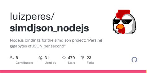 node js bindings for the simdjson project parsing gigabytes of json