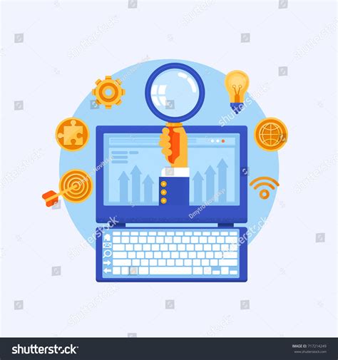 Flat Design Modern Vector Illustration Icons Stock Vector Royalty Free 717214249 Shutterstock