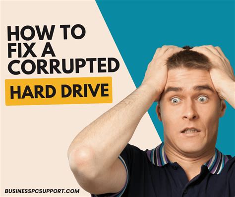 How To Fix A Corrupted Hard Drive Business PC Support