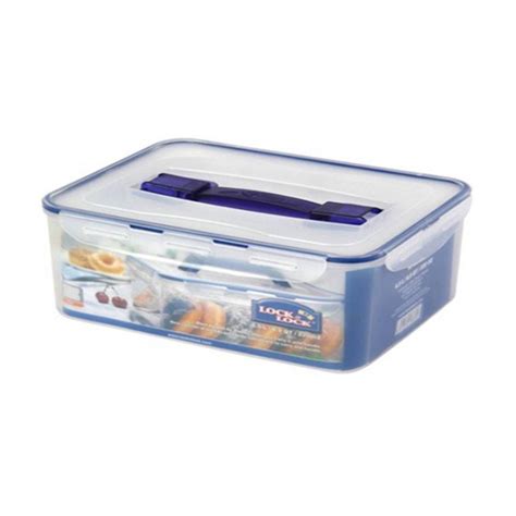 Lock And Lock Rectangle Tall Container 6 5l With Handle And Tray
