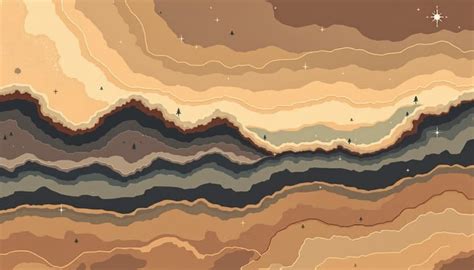 Free Layered Earth Map Image Geological Minimal Topographic