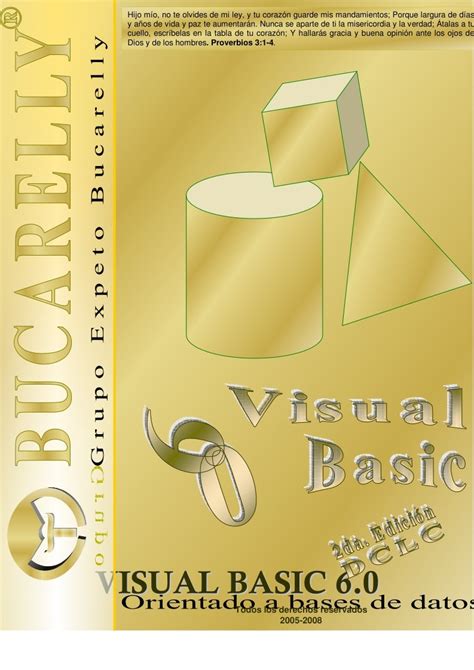pdf de programación libro de oro de visual basic 6 0 orientado a