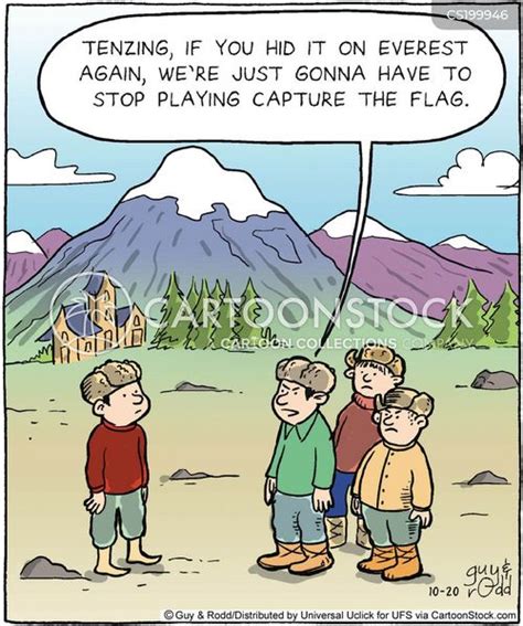 Capture The Flag Cartoons And Comics Funny Pictures From Cartoonstock