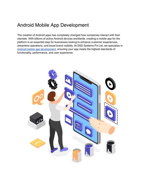 ppt android mobile app development powerpoint presentation free