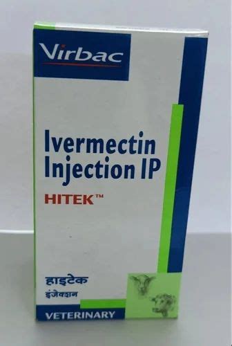 Hitek Ivermectin Injection Ip 10 Ml At ₹ 200vial In Nagpur Id