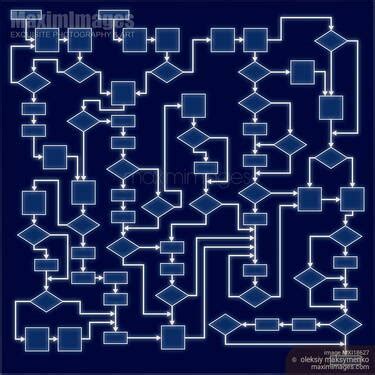 Image Of Abstract Flowchart Background Stock Image MXI18627