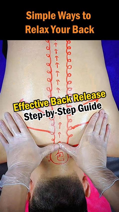 Simple Ways To Relax Your Back Tension In The Back Can Lead To
