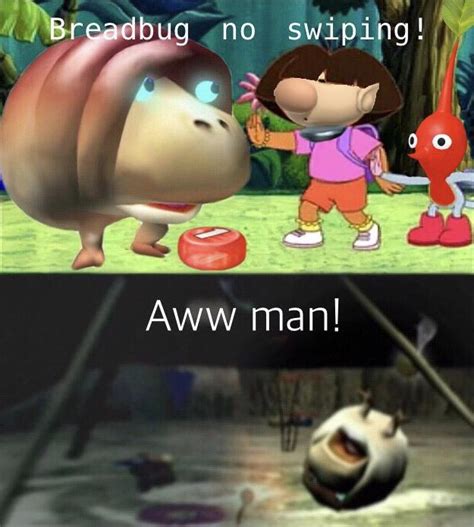 Breadbug No Swiping R Pikmin