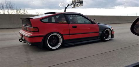 1990 Honda Crx With 16x8 15 Mst Mt11 And 19540r16 Federal Evolution St