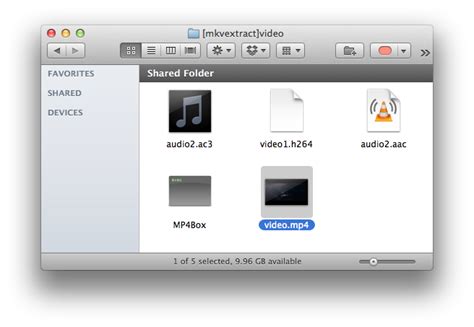 how to convert h 264 mkv files to mp4 without re encoding mac