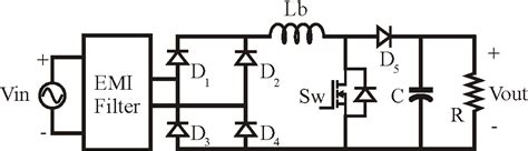 Figure 1 From An Optimum Design Of Pfc Boost Converters Semantic Scholar