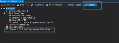 ssis finish all tasks in package but cant quit the package still